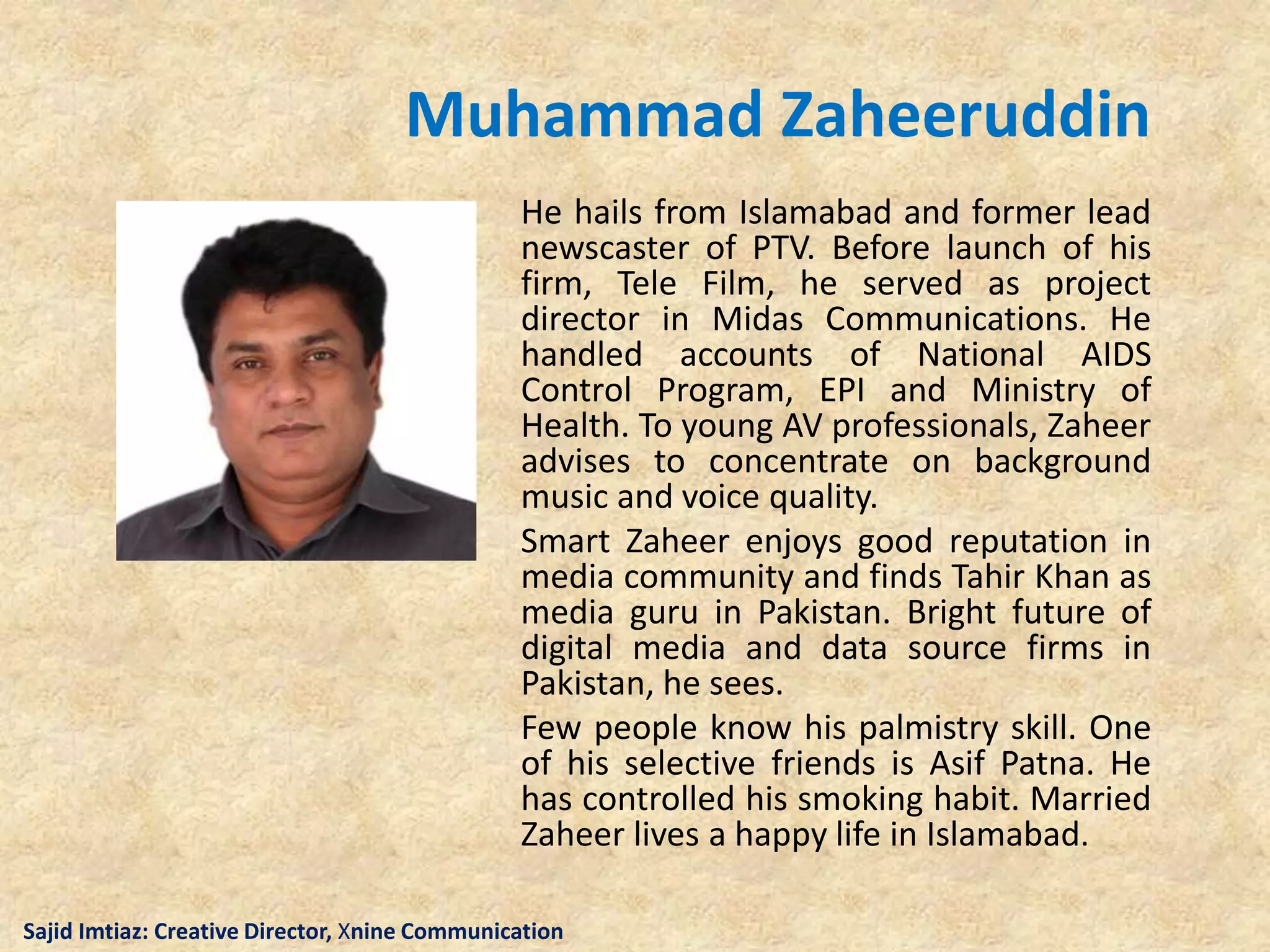 Muhammad Zaheeruddin | PPTX