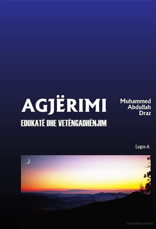 Muhammed Abdullah Draz - Agjërimi edukatë dhe vetëngadhënjim | PDF