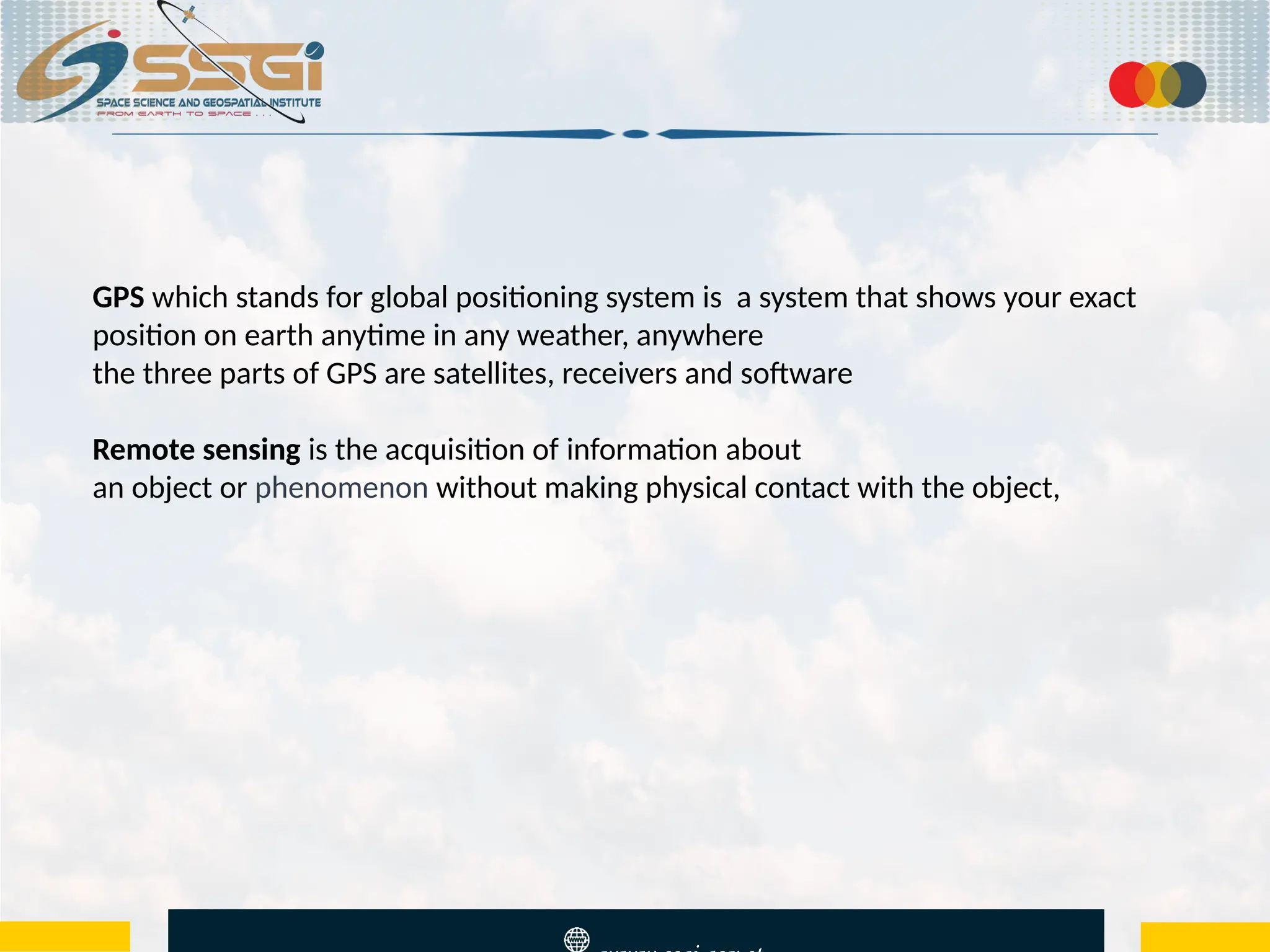 Geospatial science application industry. | PPTX | Geography | Science