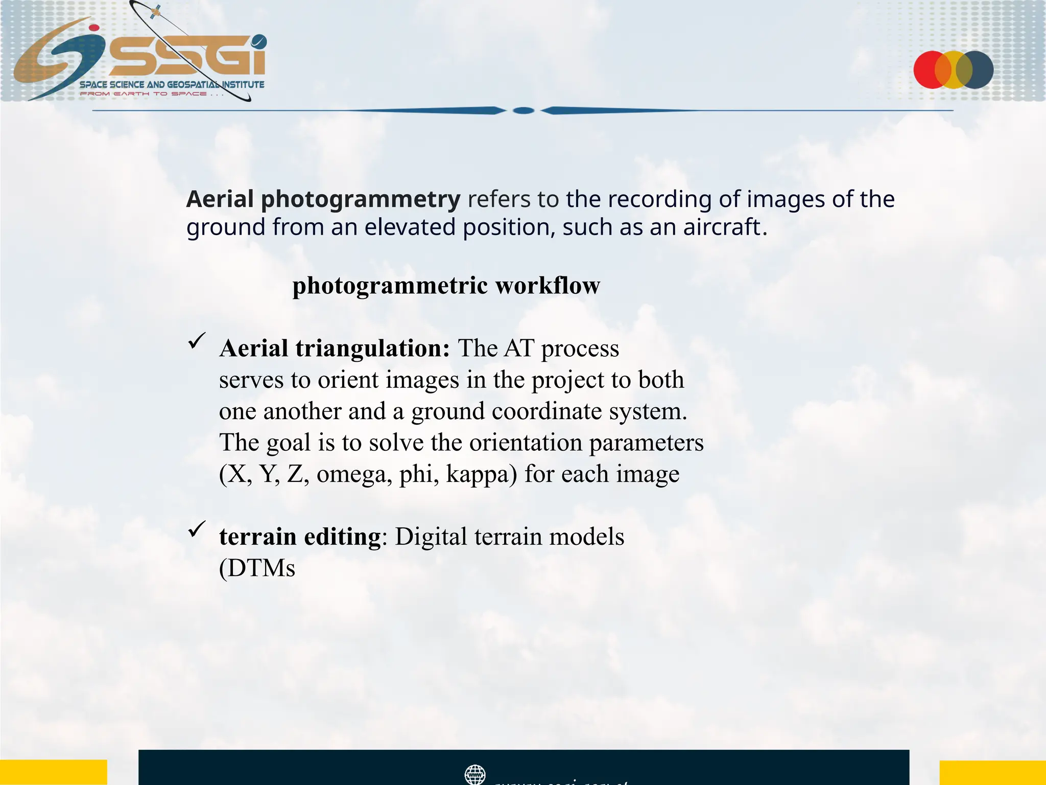 Geospatial science application industry. | PPTX | Geography | Science