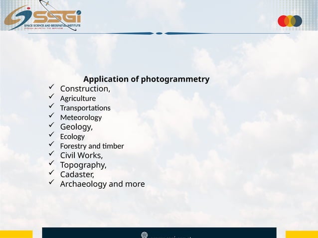 Geospatial Science Application Industry Pptx Geography Science