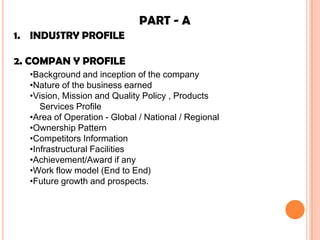 MBA PROJECT vtu | PPT