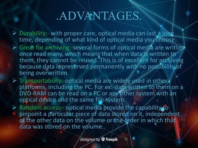 3d optical data storage ppt | PPTX