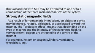Contraindications to MRI | PPTX