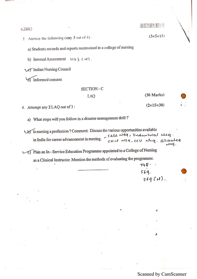 Muhs management of Nursing Service Education | PDF