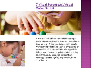 Learning disability in inclusive education: Power point presentation | PPTX