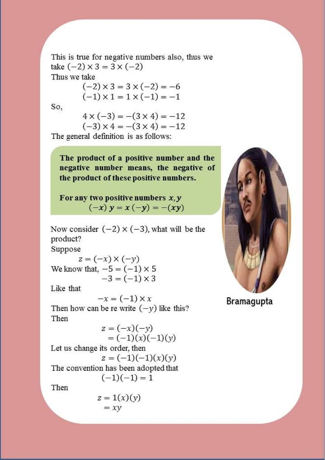 NEGATIVE NUMBERS | PDF | Physics | Science