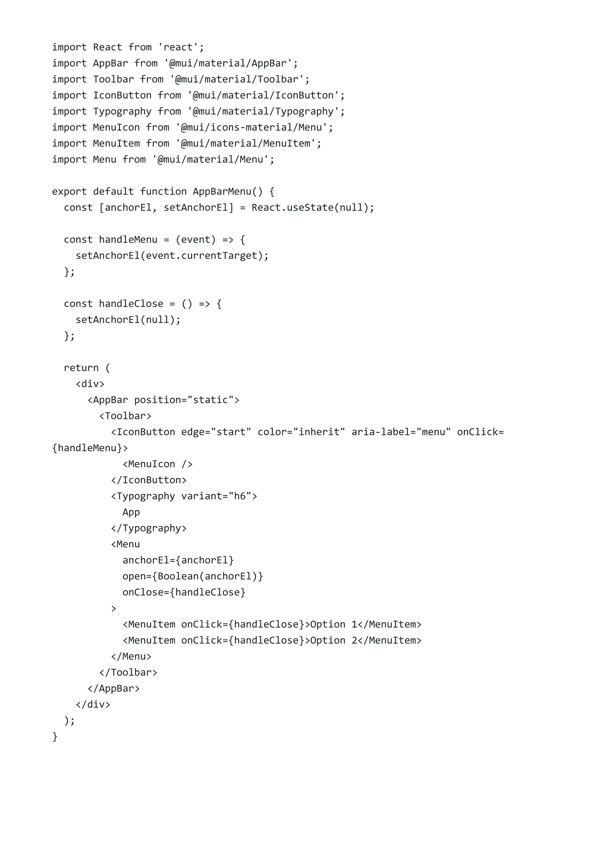 Creating a Great Navigation Bar with MUI AppBar Component - Blogs | PDF | Operating Systems ...