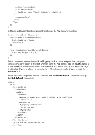 Creating a Great Navigation Bar with MUI AppBar Component - Blogs | PDF | Operating Systems ...