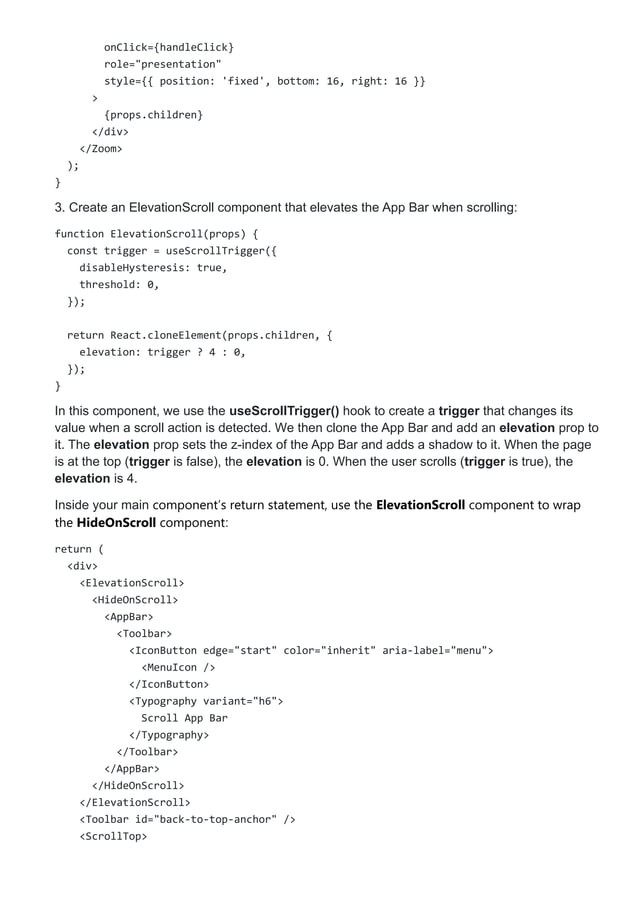 Creating A Great Navigation Bar With Mui Appbar Component Blogs Pdf Operating Systems