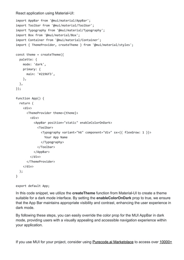 Creating a Great Navigation Bar with MUI AppBar Component - Blogs | PDF ...