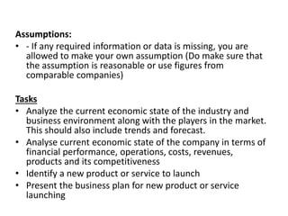 Business Economics assignment and guideline | PPT