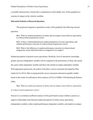 Student Perceptions of Online Learning | PDF
