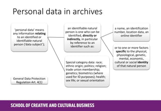 POPH: Archival Research and Data Protection: Why are some archives ...