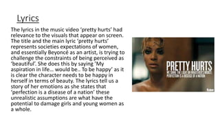 Muisic video analysis- Beyoncé | PPT