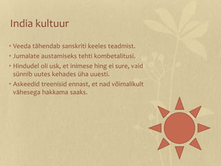 Muistne india | PPTX