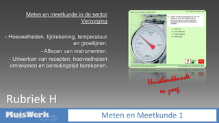 Muiswerk Rekenen & Wiskunde Meten en Meetkunde 1 | PPSX
