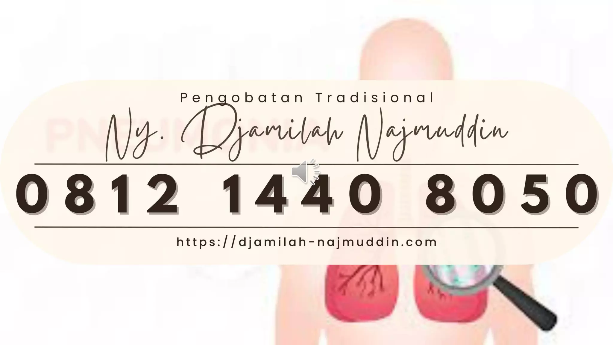 MUJARAB! (WA) 0812 1440 8050 pengobatan tradisional kemenkes ny. djamilah najmuddin di ...