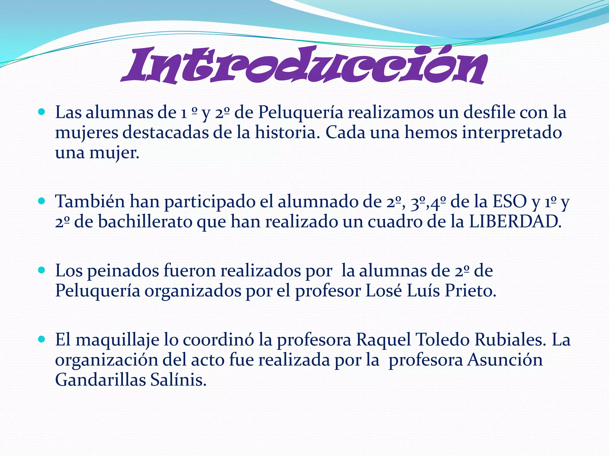Mujeres de historia | PPTX