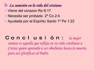 Mujer Sumisa | PPT