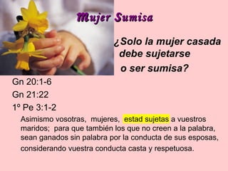 Mujer Sumisa | PPT