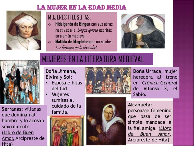 La Mujer En La Literatura Medieval Canal UNED - La mujer y el amor en ...