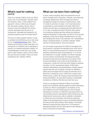 Dissolving When In Use: MUJI, brand and nothingness | PDF