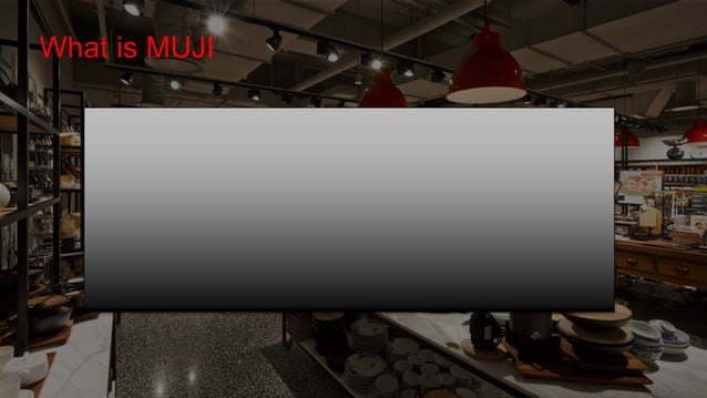 Muji Strategy Review | PPTX