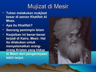 Mujizat gunung mokattam | PPT