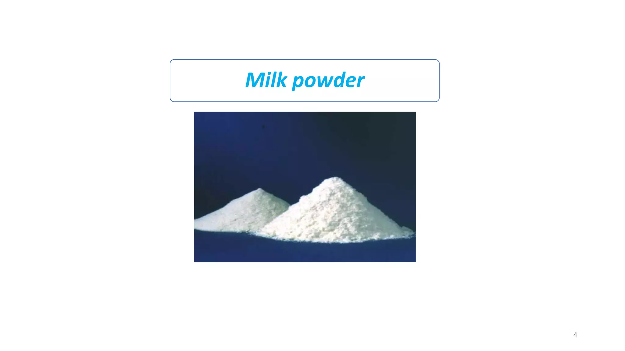 dehydration of milk | PPTX