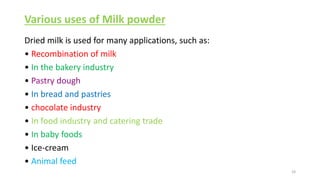 dehydration of milk | PPT