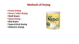 dehydration of milk | PPT