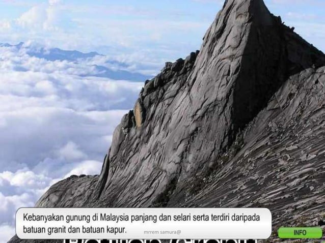 Geografi Tingkatan 1: Mukabumi tanah tinggi | PPSX