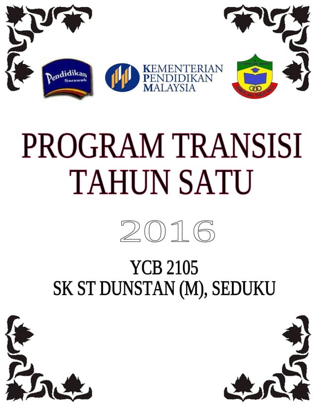 COVER PAGE FAIL PROGRAM TRANSISI TAHUN 1 2016 | DOC