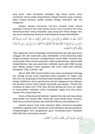 Mukadimah _ Buku Mentoring ISLAM SAJA KALAM UPI | PDF