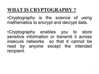 Introduction to cryptography | PPT