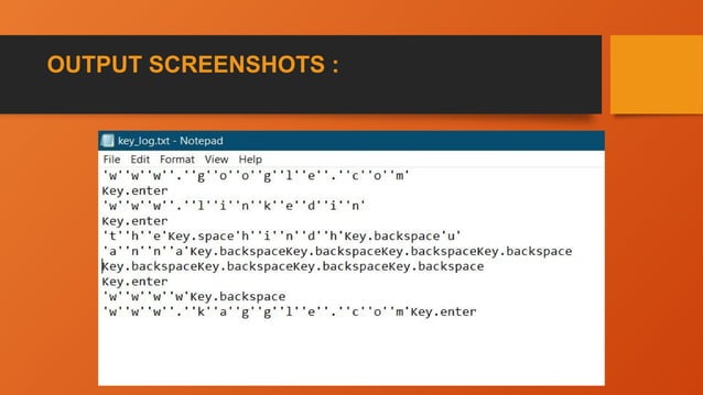 key loggers and security for cybersecurity | PPTX | Operating Systems ...