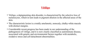 Presentation on Problems Associated With Skin | PPTX