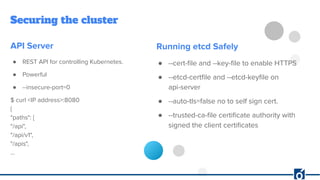 Hardening Kubernetes Cluster | PDF