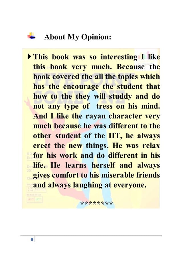 Five Point Someone Book Review By Maru Prakash Five Point Someone Book Review By Maru Prakash