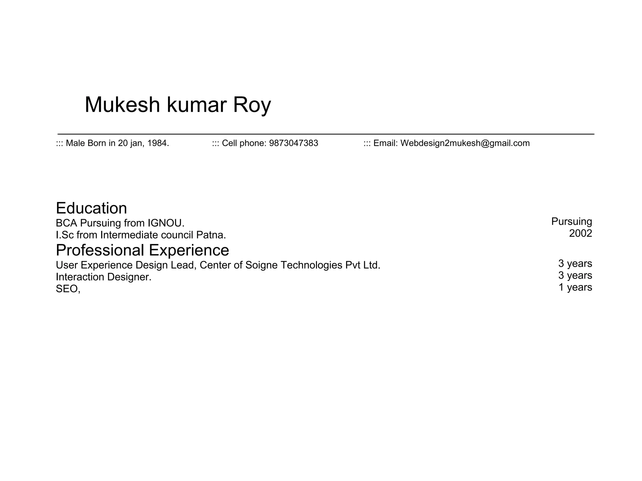 Mukesh Design Portfolio | PPT