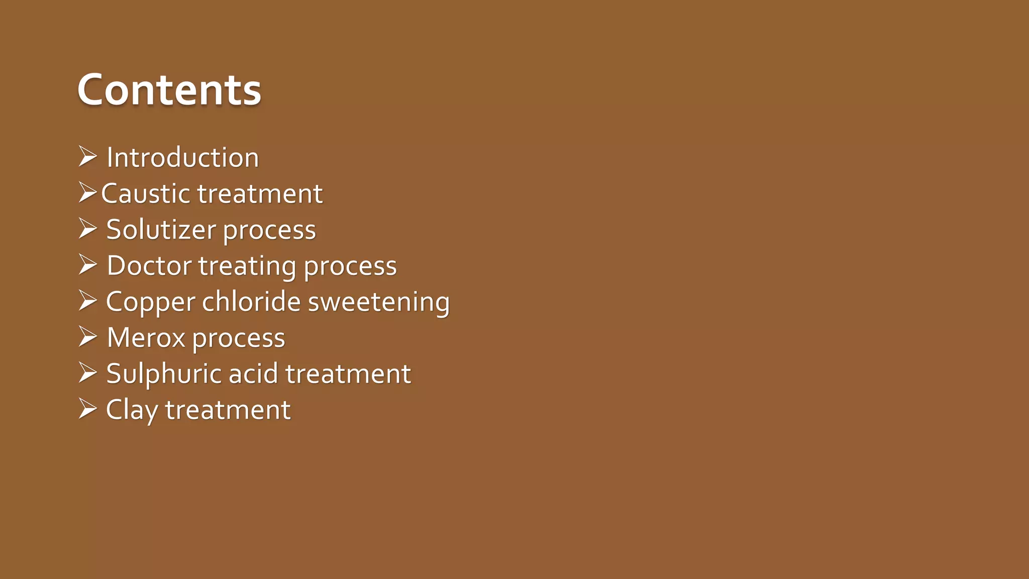 SWEETENING PROCESSES | PPTX | Chemistry | Science