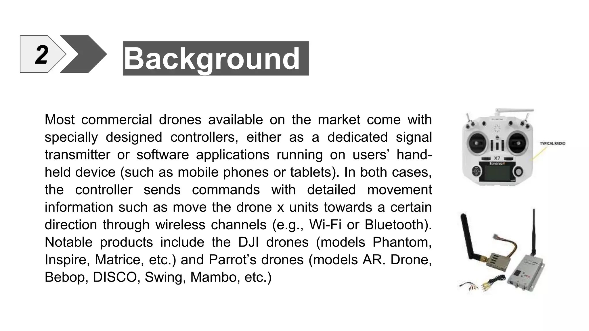 Drone tech hand gesture controlled drones | PPTX