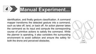 Drone tech hand gesture controlled drones | PPTX
