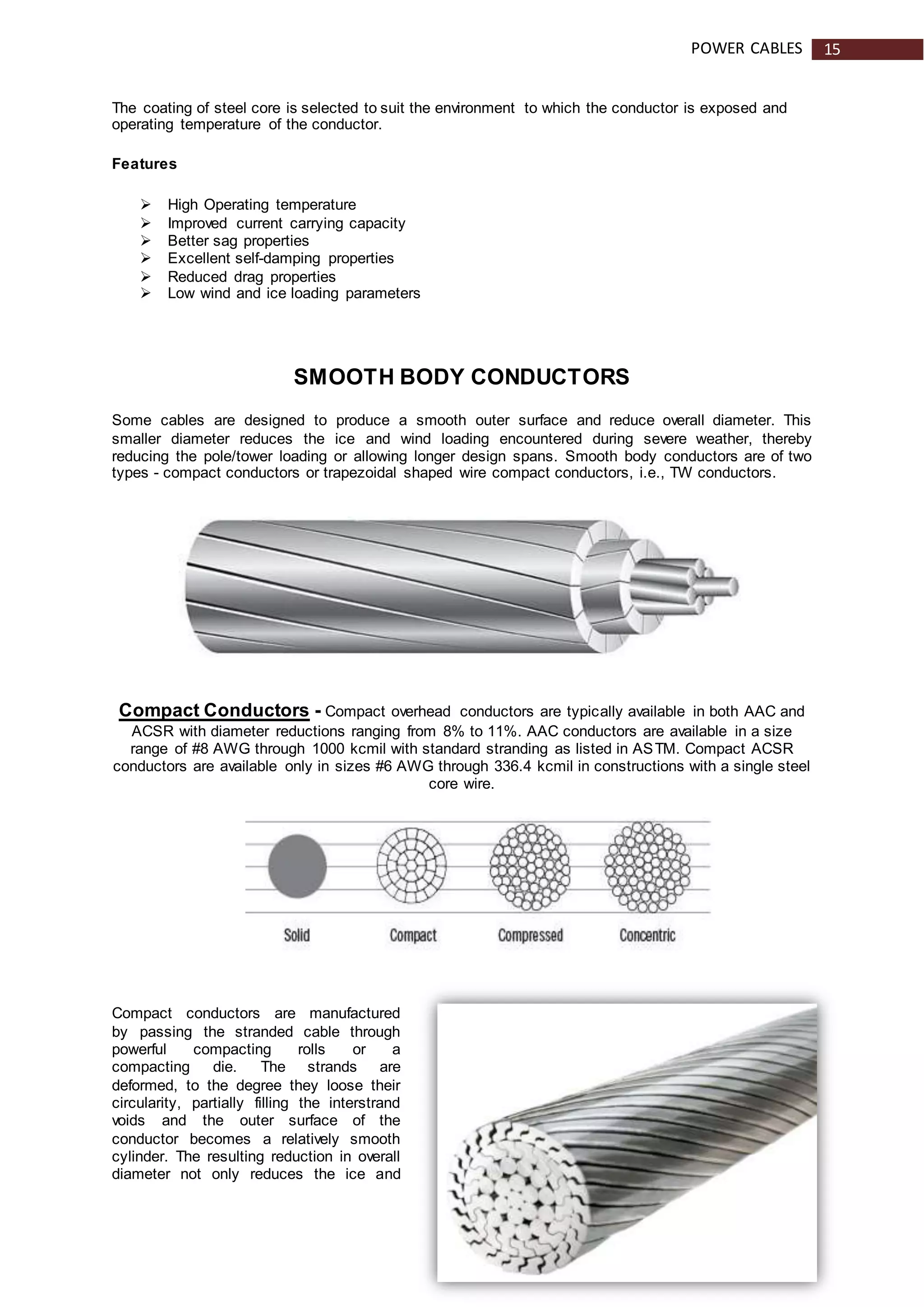 Electrical Engineering (EE) presentation on POWER CABLES | DOCX
