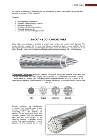 Electrical Engineering (EE) presentation on POWER CABLES | DOCX