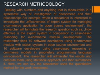 Mukha ng research methodology | PPT