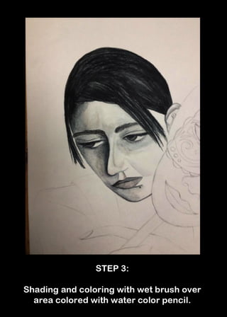 Steps involved in painting "Mukhauta (mask)" | PDF