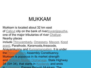 MUKKAM | PPTX
