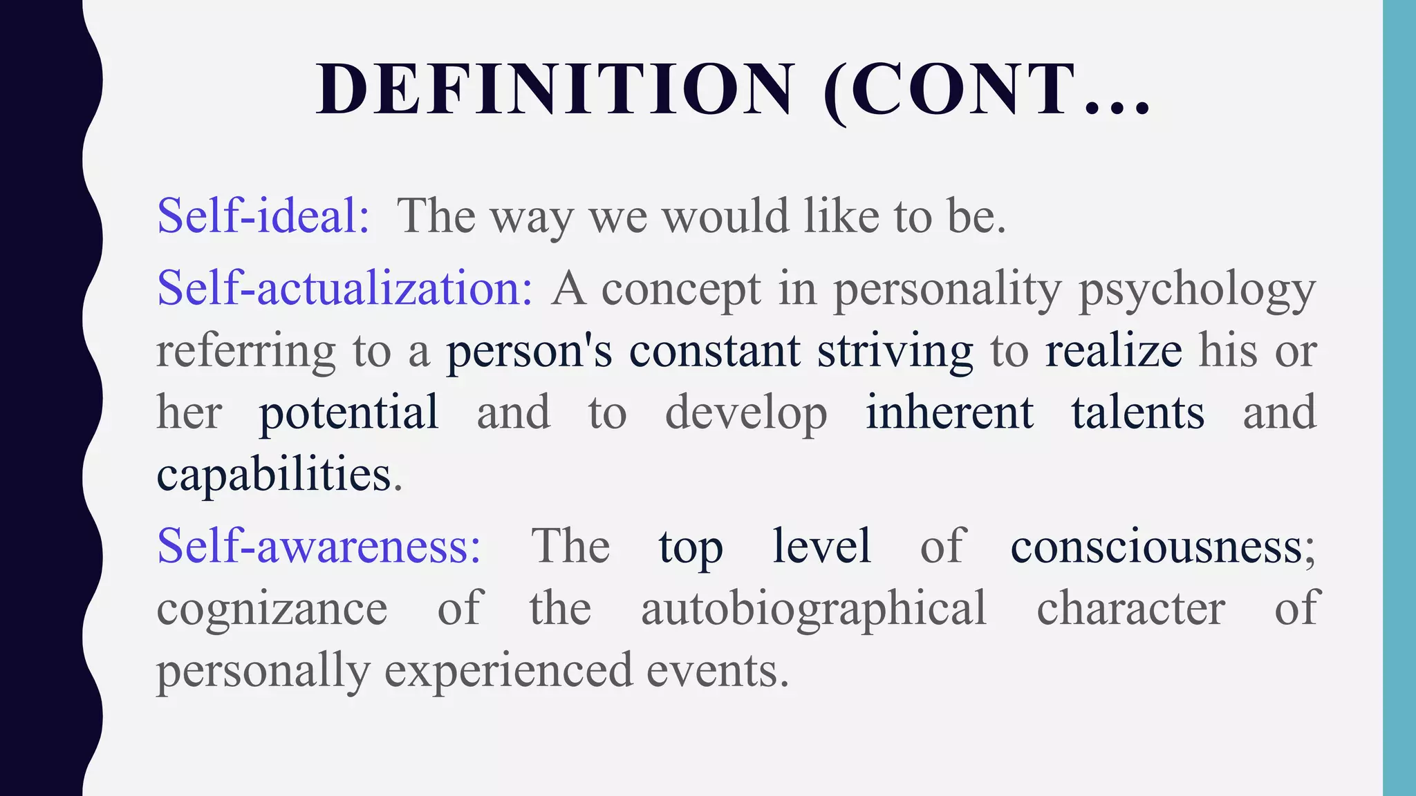 SELF ESTEEM | PDF